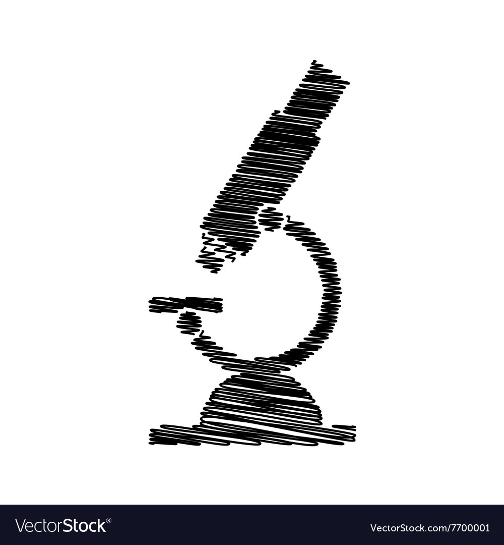 Black icon with scribble effect Royalty Free Vector Image