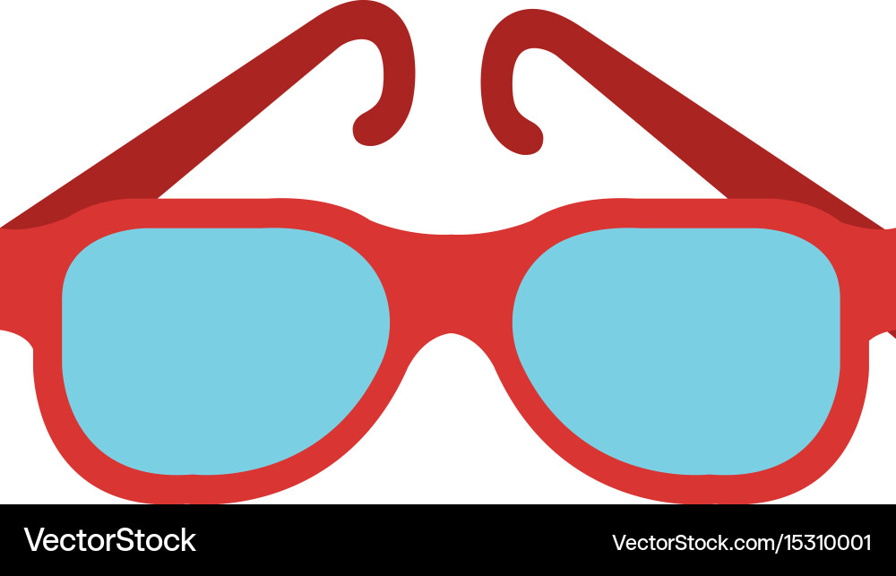 Eye glasses fashion icon Royalty Free Vector Image
