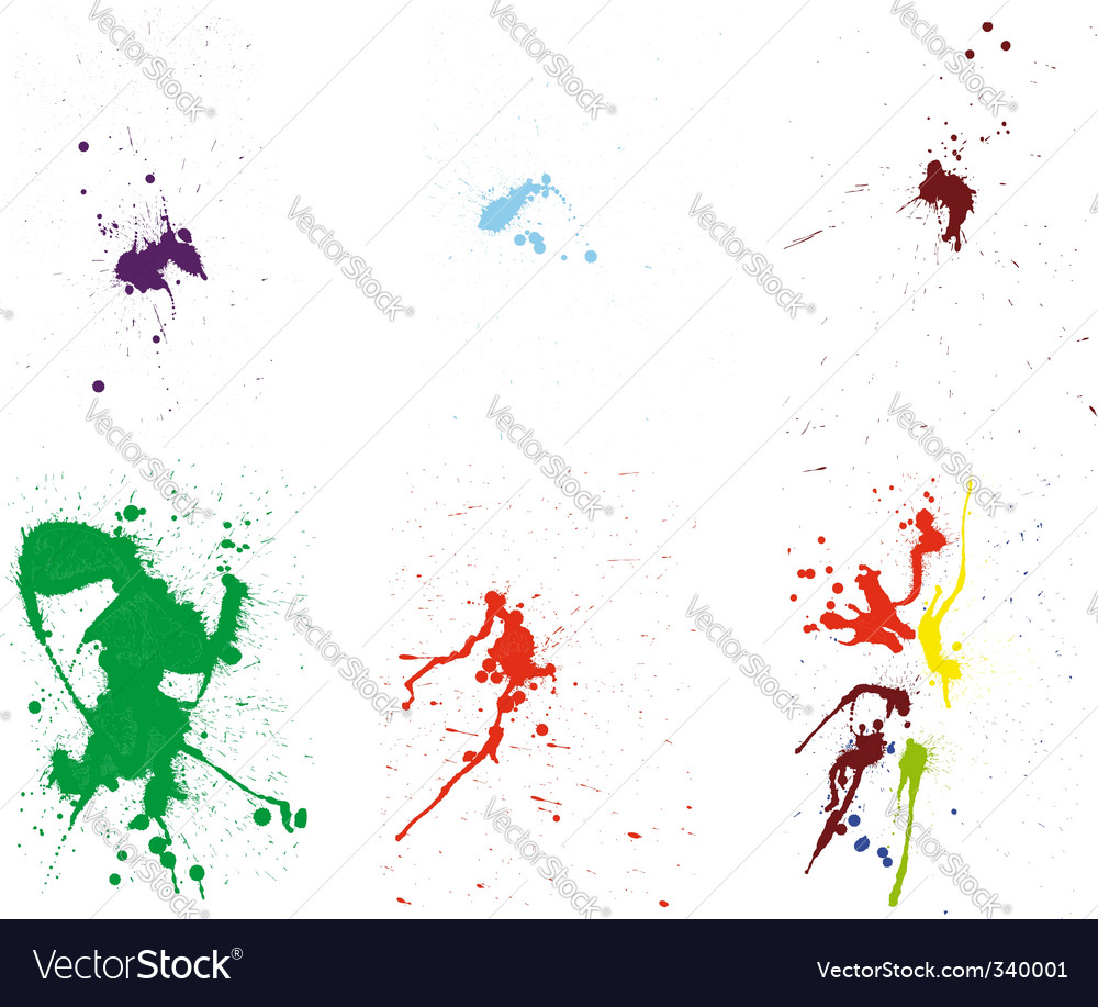 Grunge pattern set Royalty Free Vector Image - VectorStock