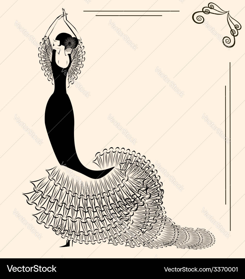 Image of flamenco Royalty Free Vector Image - VectorStock