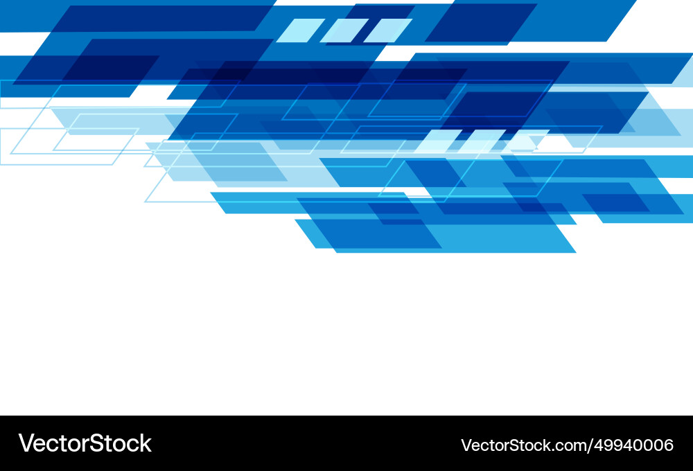 Abstract blue tone technology futuristic cyber Vector Image