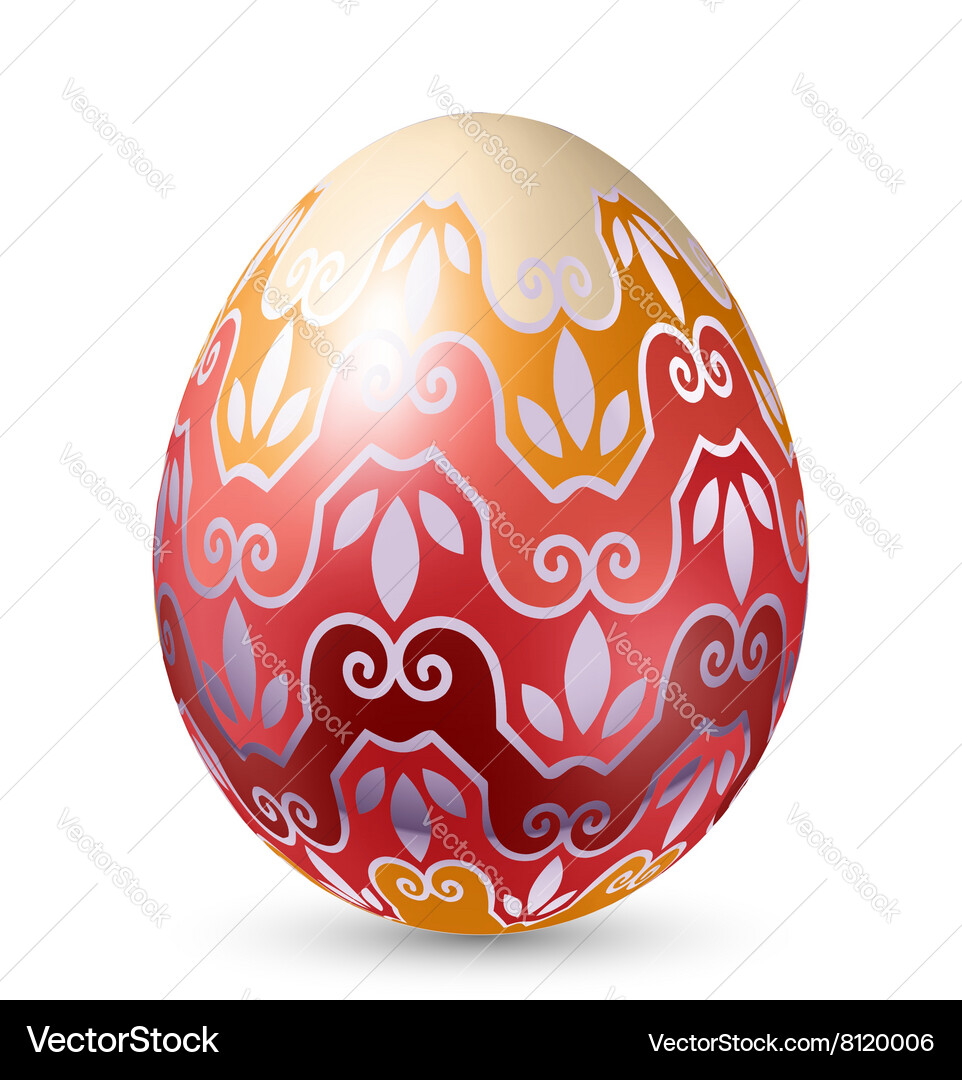 Easter egg Royalty Free Vector Image - VectorStock
