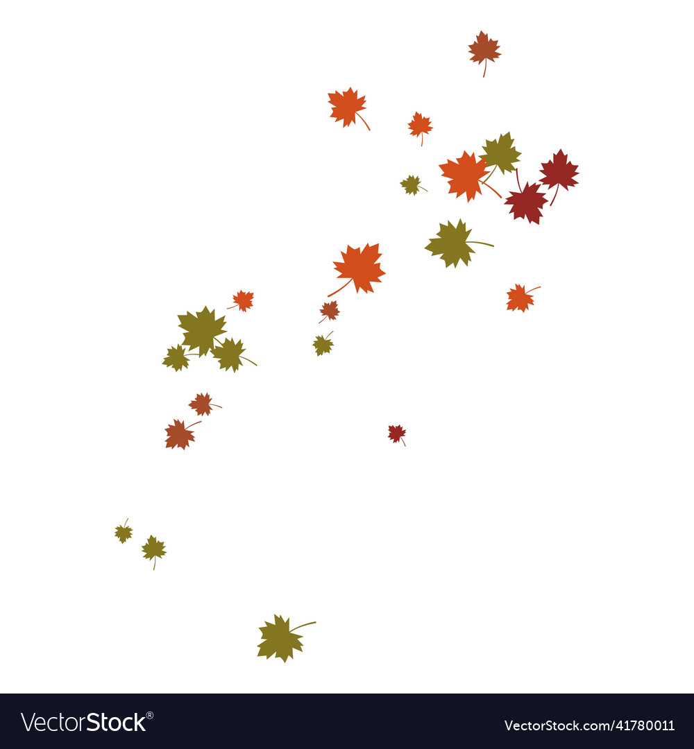 Autumn leaf background Royalty Free Vector Image
