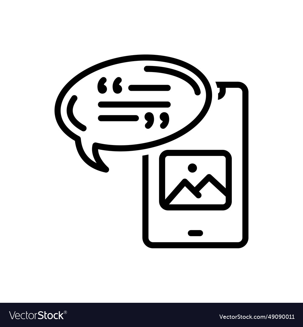 Comment Royalty Free Vector Image - VectorStock