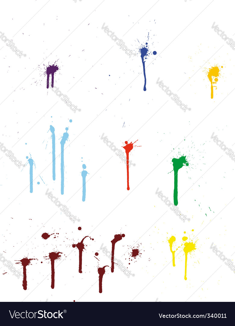 Grunge pattern set Royalty Free Vector Image - VectorStock