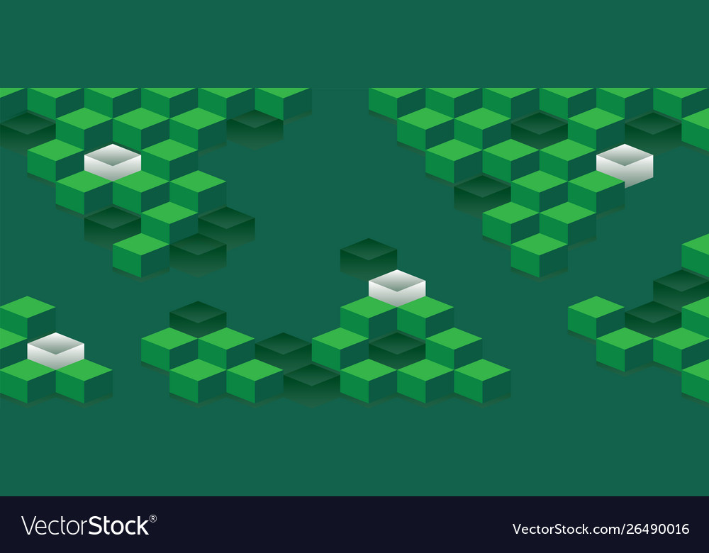 Abstract cubes background Royalty Free Vector Image