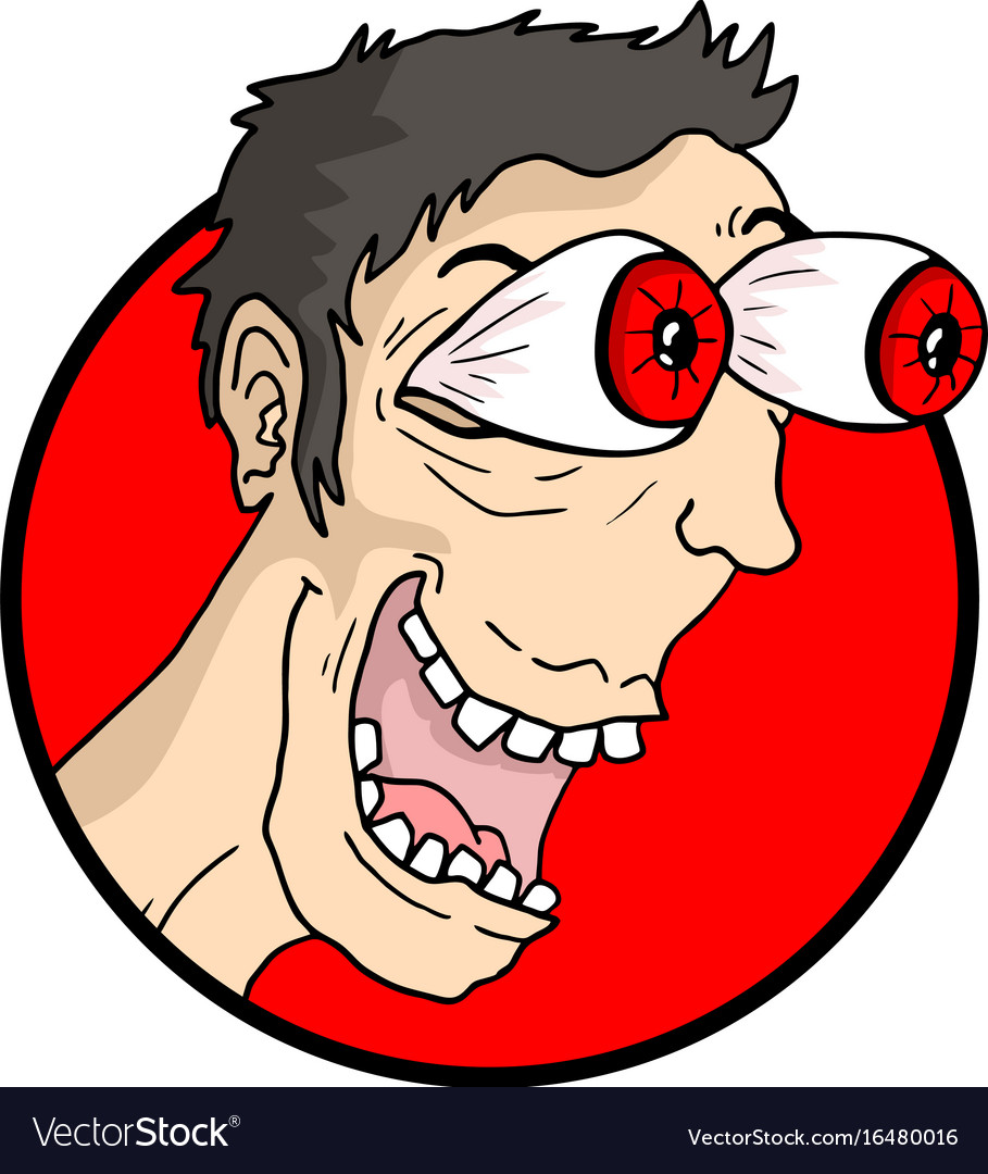 Amazing expression Royalty Free Vector Image - VectorStock