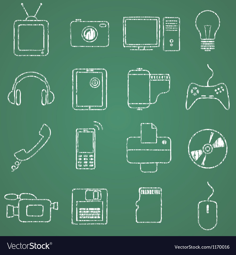 Electronics Royalty Free Vector Image - VectorStock