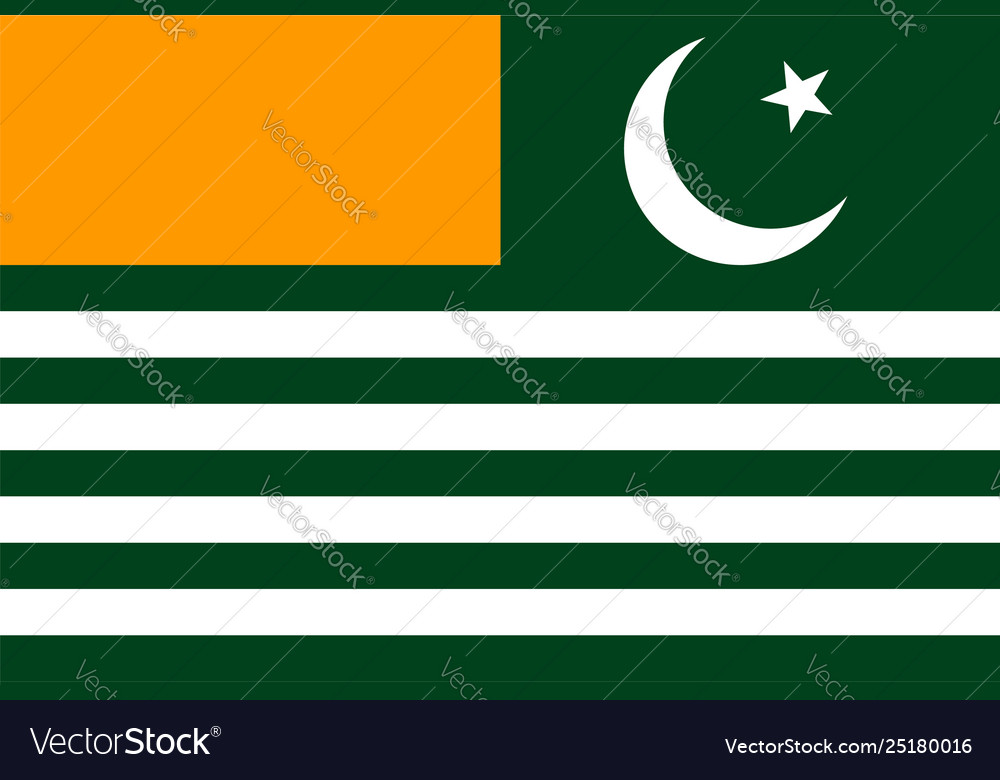 Flag rectangular shape Royalty Free Vector Image