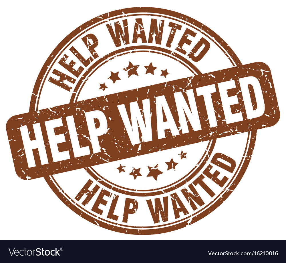 Help wanted Royalty Free Vector Image - VectorStock