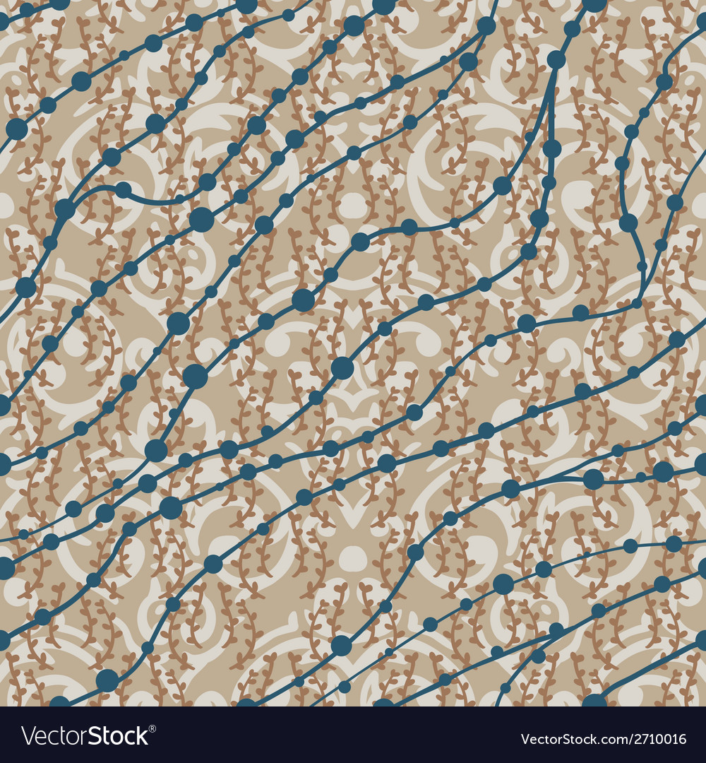 Vintage pattern Royalty Free Vector Image - VectorStock