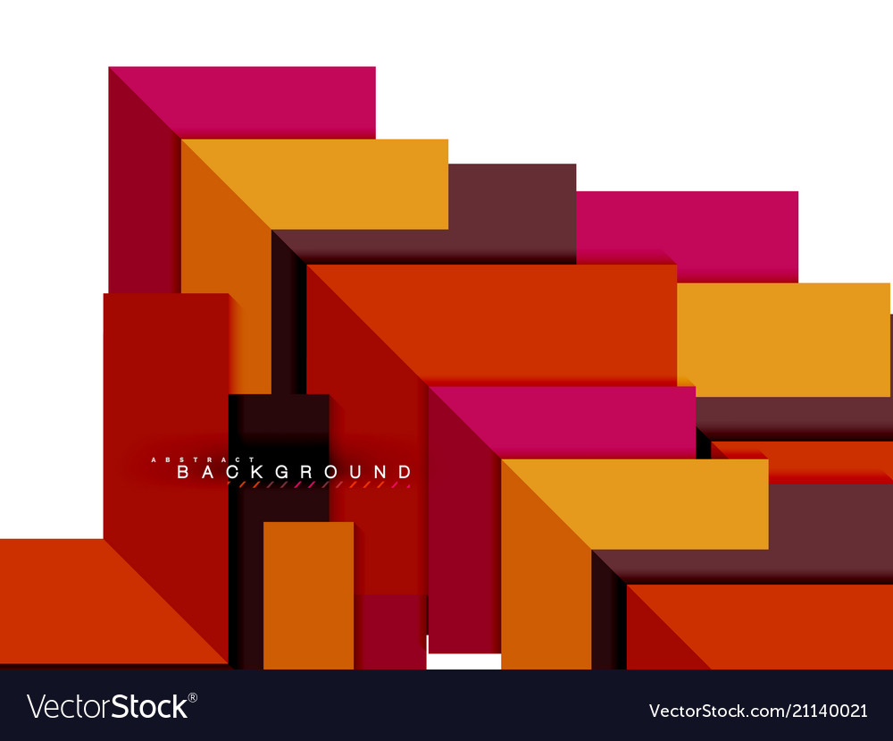 Multicolored abstract geometric shapes geometry Vector Image Multicolored abstract geometric shapes geometry Vector Image