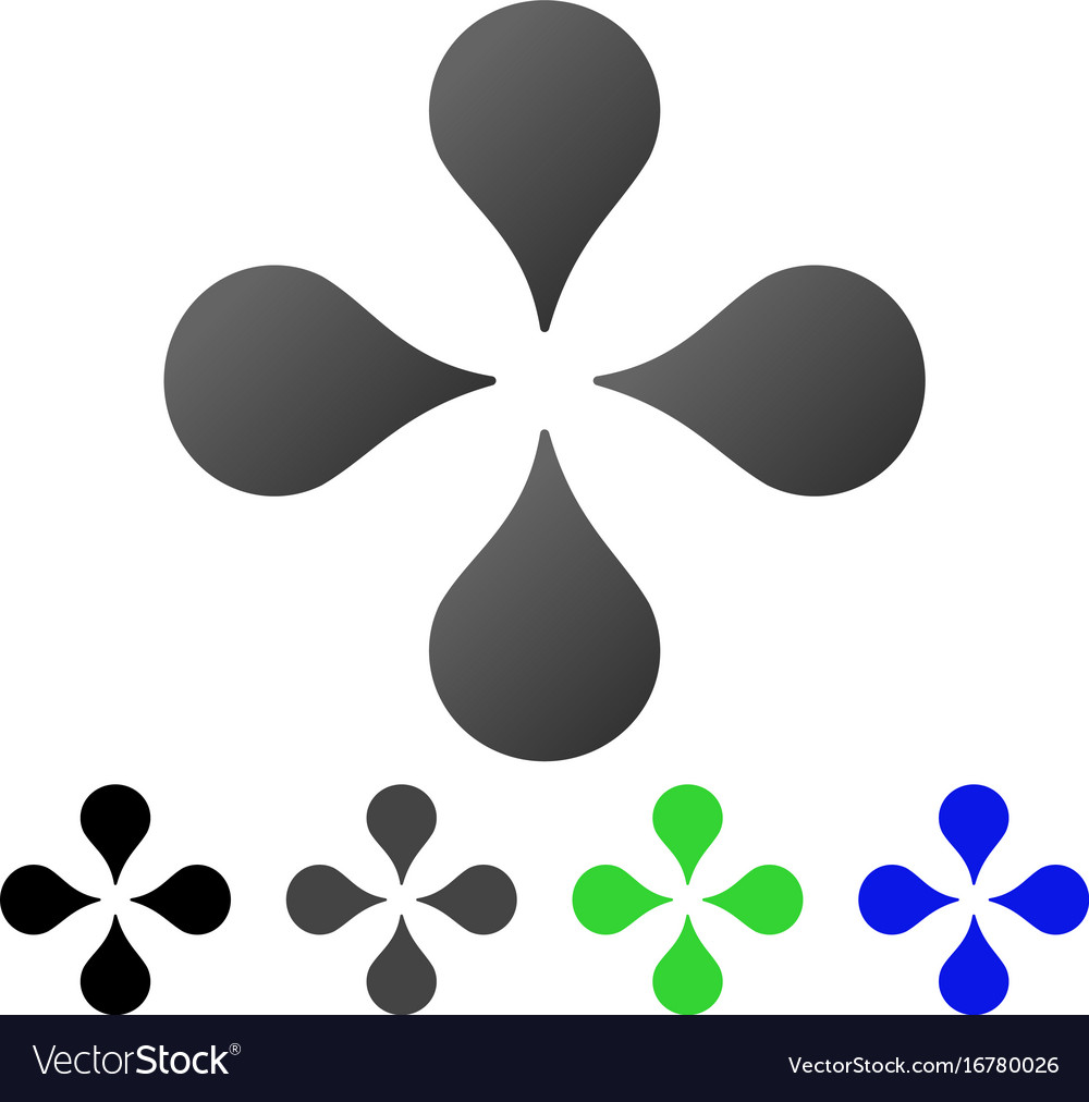 Map markers flat gradient icon Royalty Free Vector Image