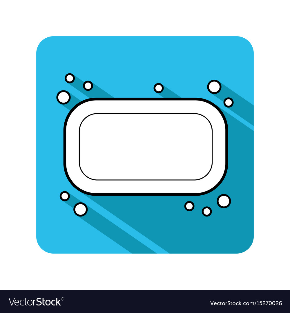Soap flat icon of hygiene and beauty products Vector Image