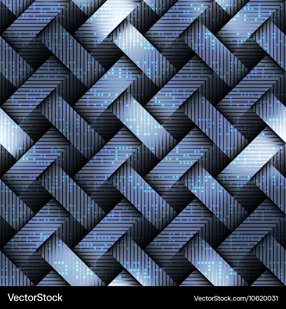 Abstract card computer pattern on green matrix Vector Image