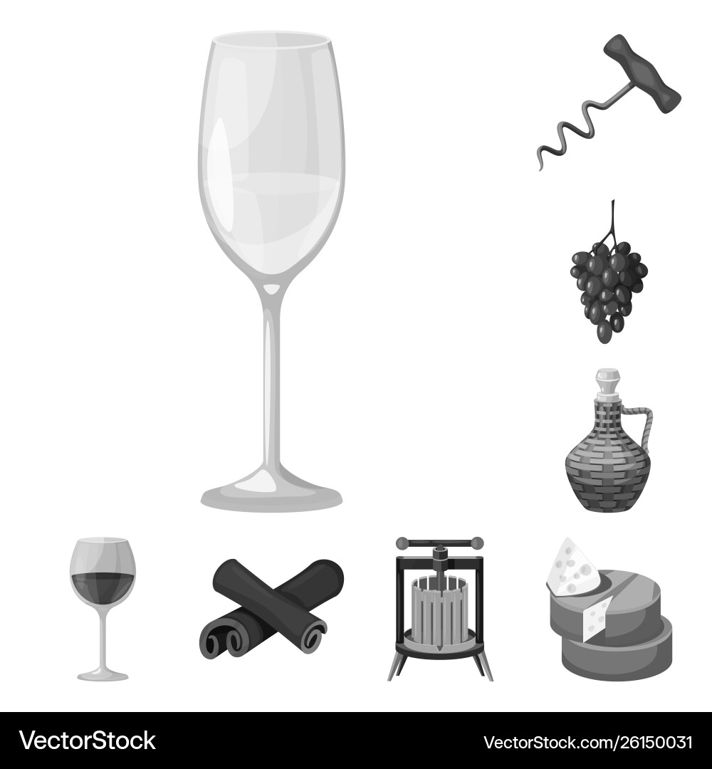 Design stamp and restaurant symbol set Royalty Free Vector