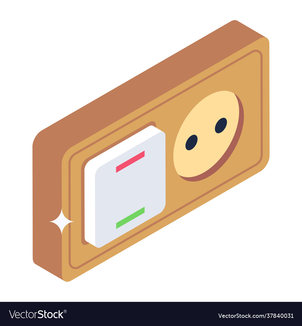 Wall switchboard Royalty Free Vector Image - VectorStock