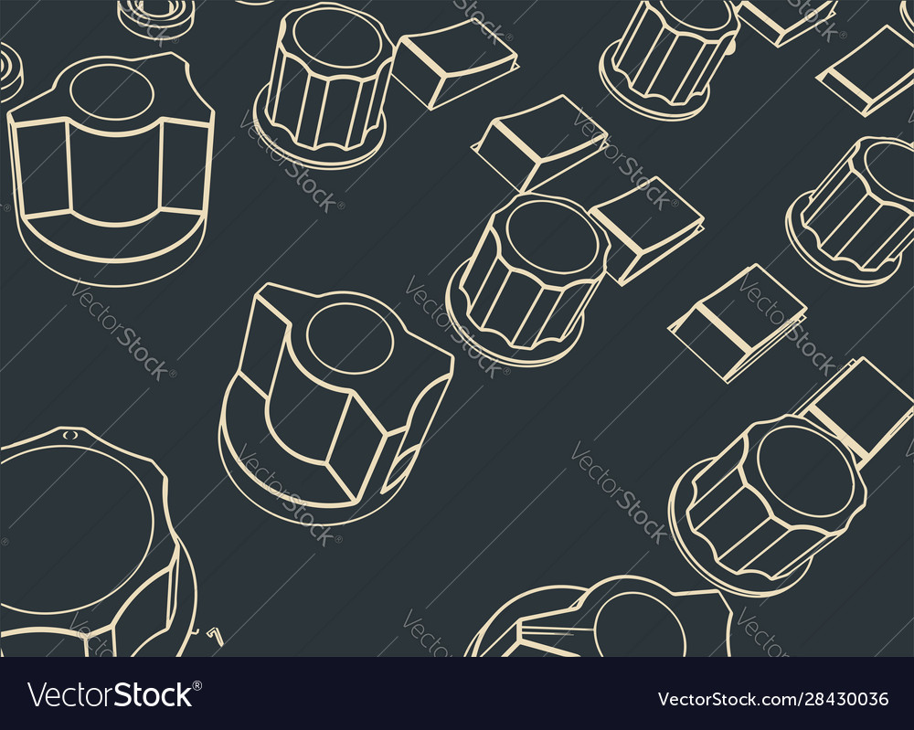 Control panel closeup Royalty Free Vector Image