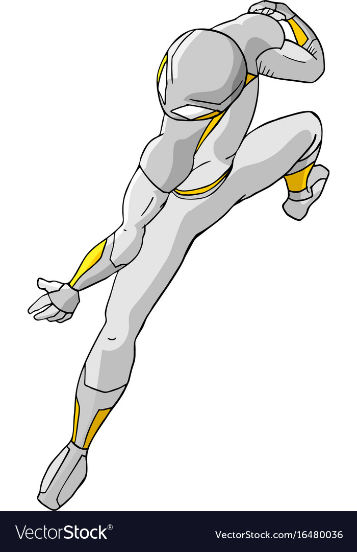 Future hero Royalty Free Vector Image - VectorStock