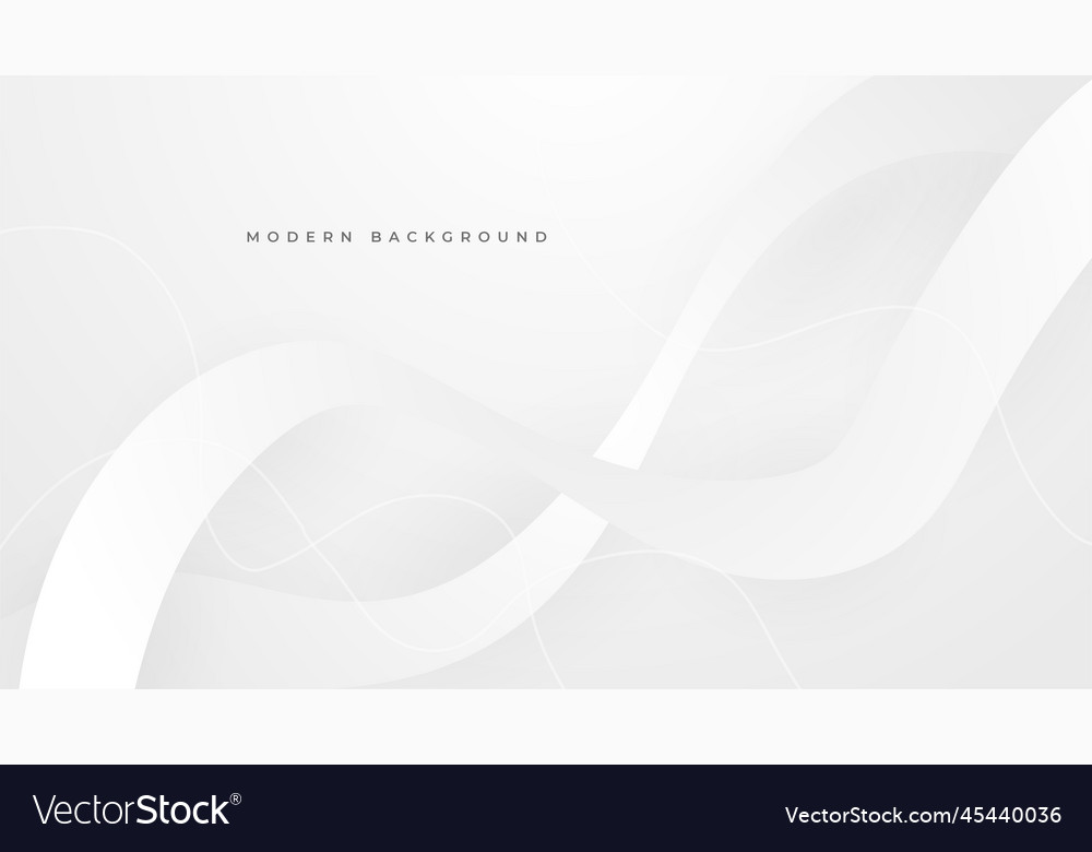 Minimal geometric white light background abstract Vector Image