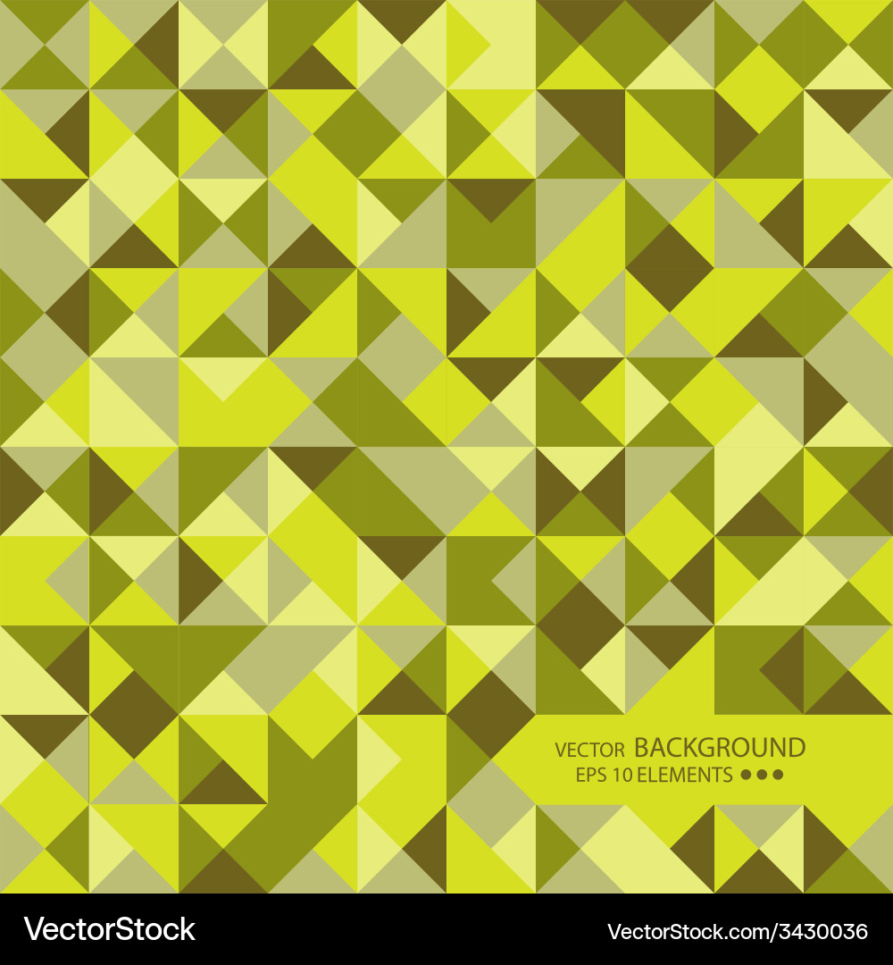 Mosaic of random shapes Royalty Free Vector Image