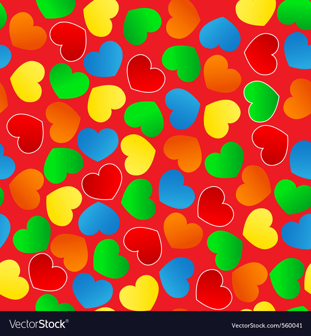 Heart background Royalty Free Vector Image - VectorStock