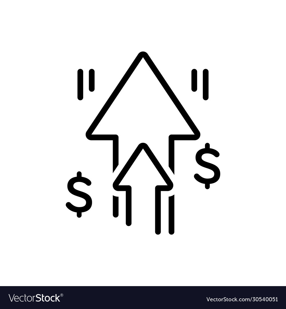 Increased Royalty Free Vector Image - VectorStock