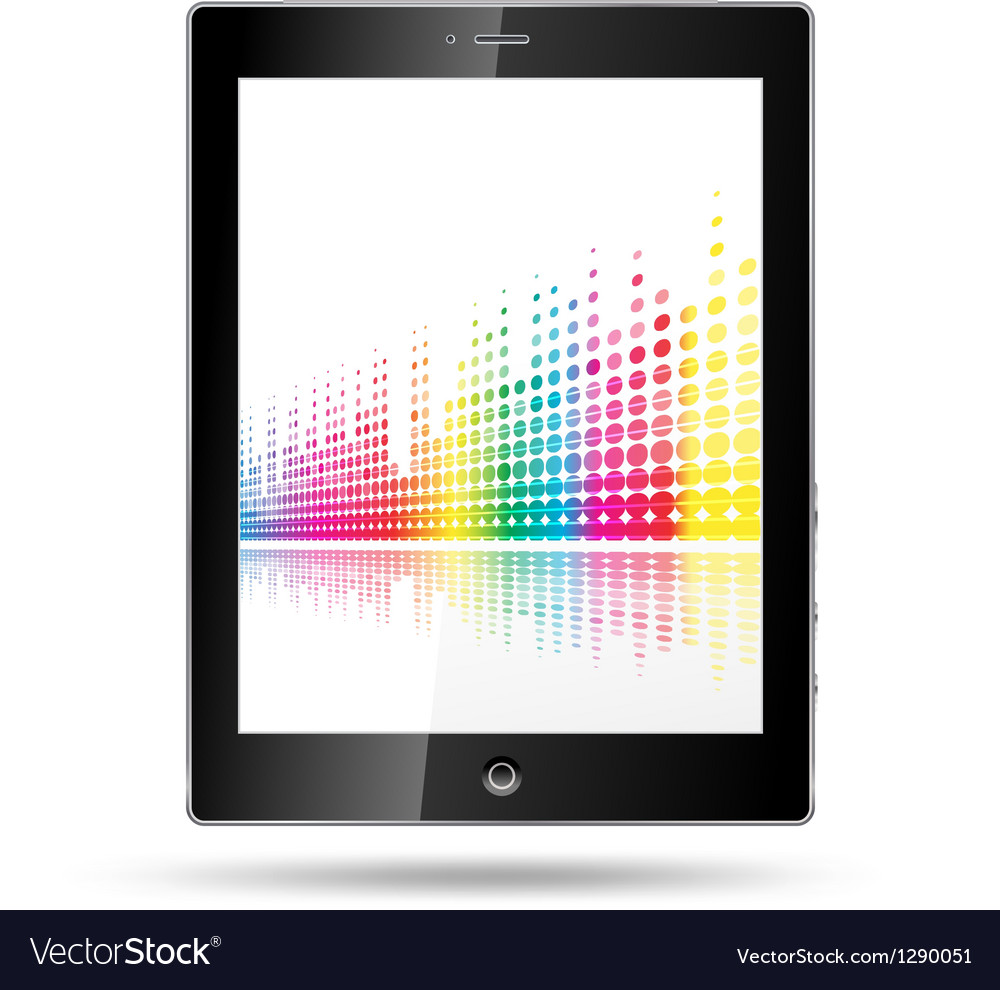 Tablet pc Royalty Free Vector Image - VectorStock