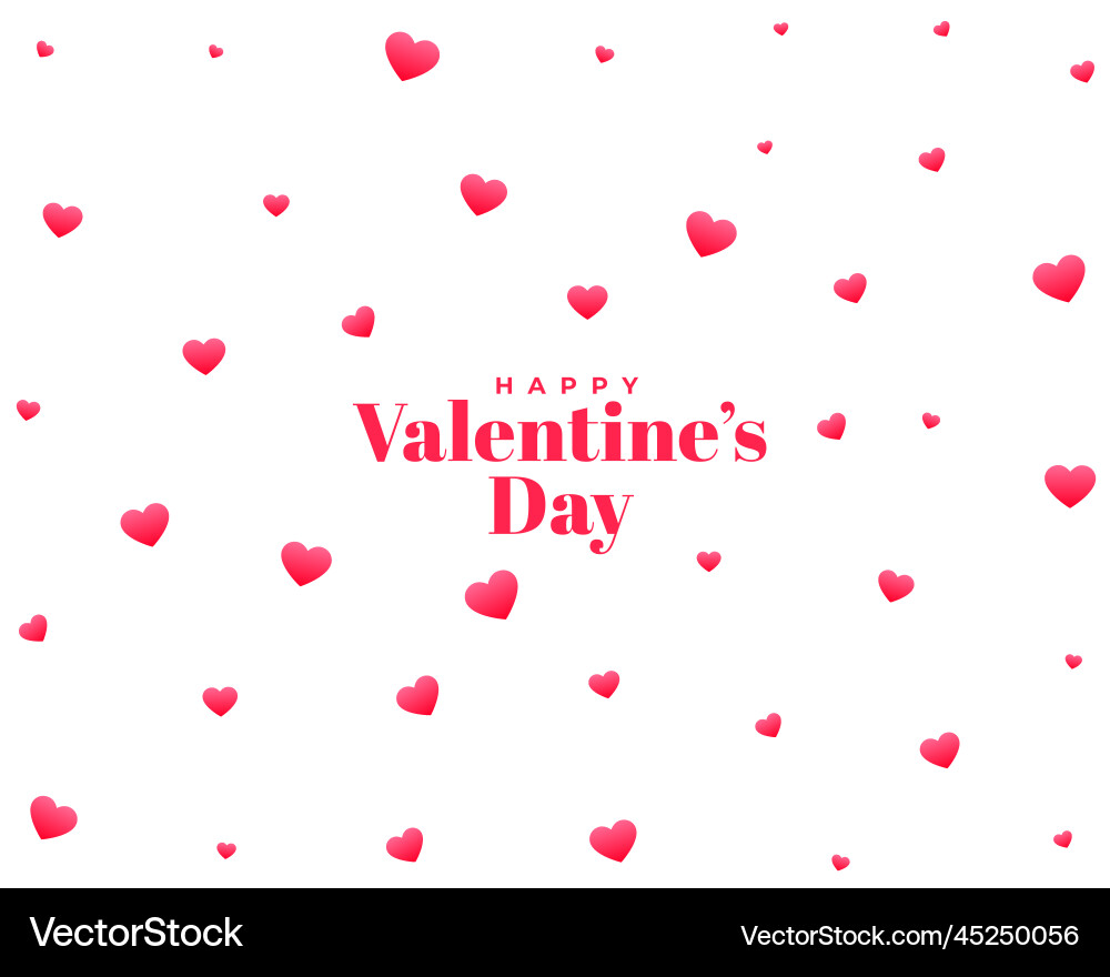 Beautiful valentines day background with love Vector Image