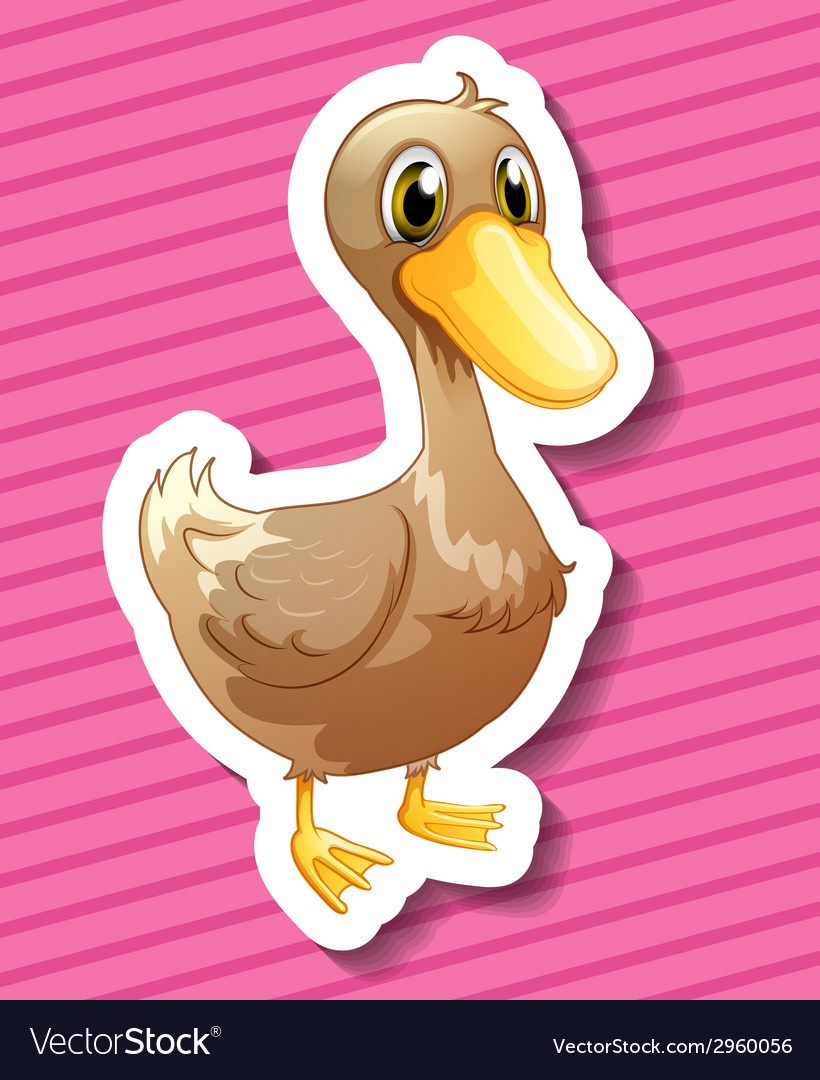 Duck Royalty Free Vector Image - VectorStock