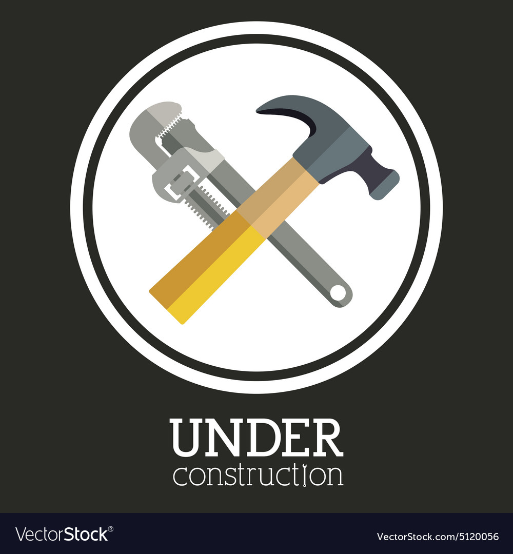 Under construction design Royalty Free Vector Image