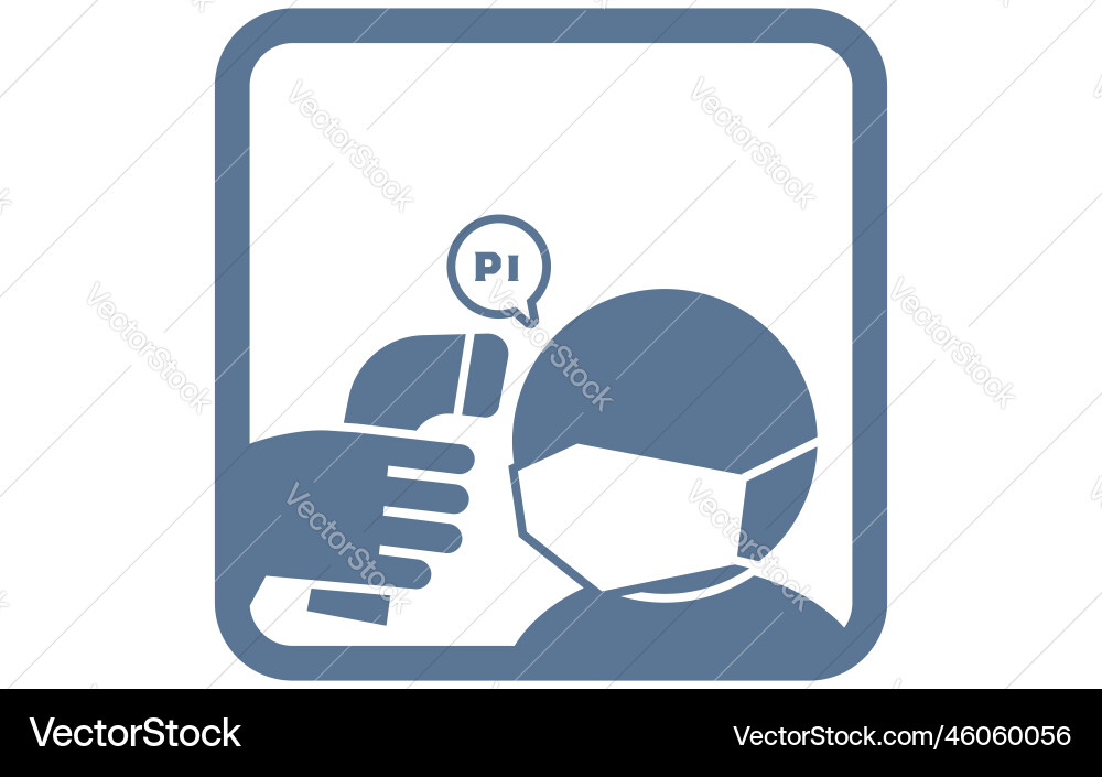 Vaccination syringe and vial Royalty Free Vector Image