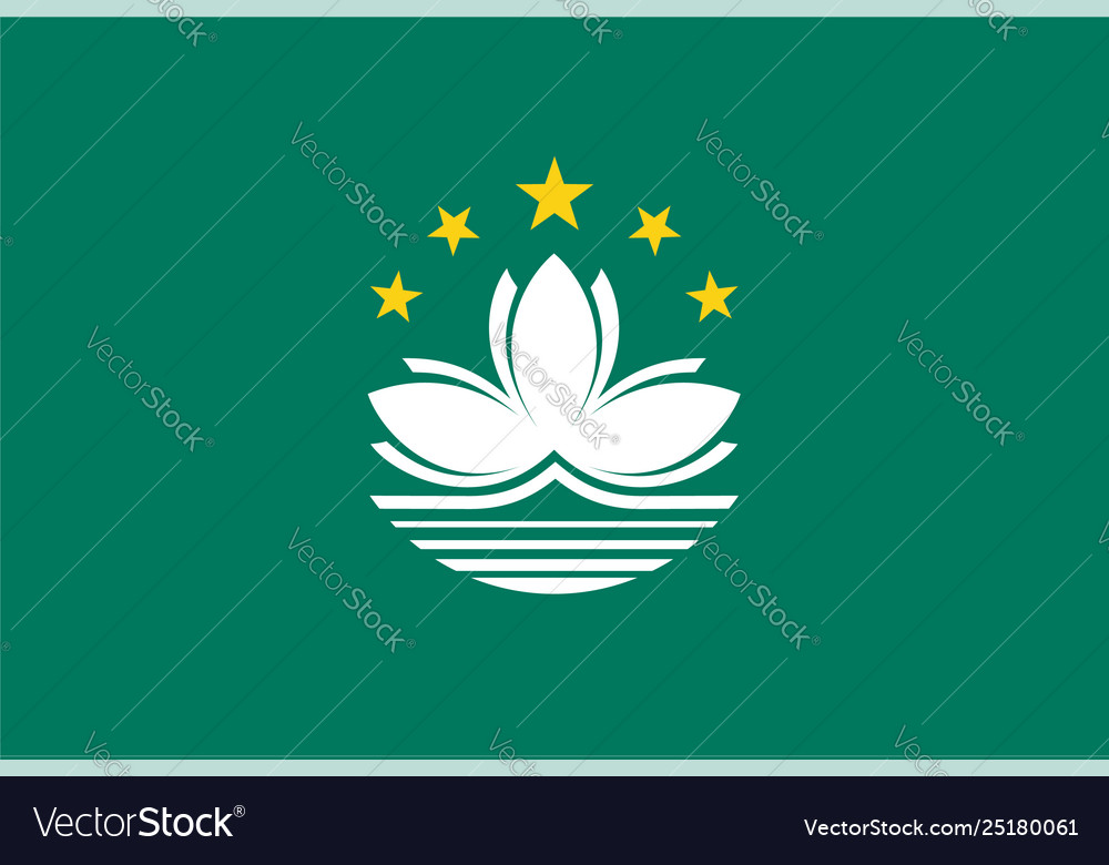 Flag rectangular shape Royalty Free Vector Image