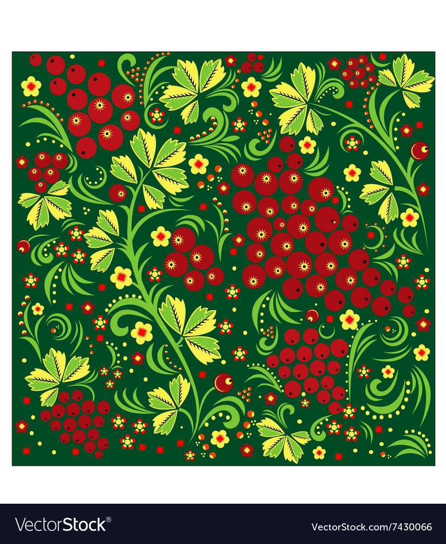 Russian pattern Royalty Free Vector Image - VectorStock