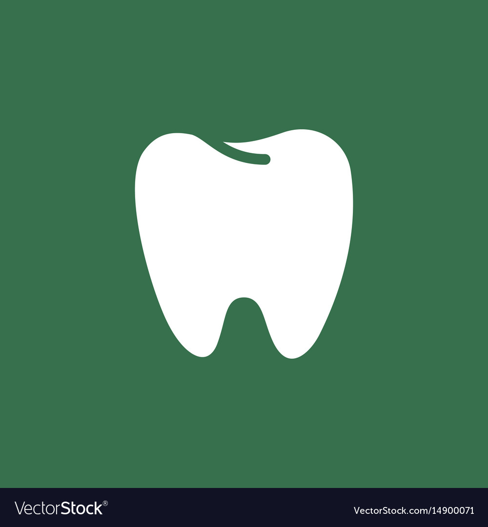 Tooth icon Royalty Free Vector Image - VectorStock