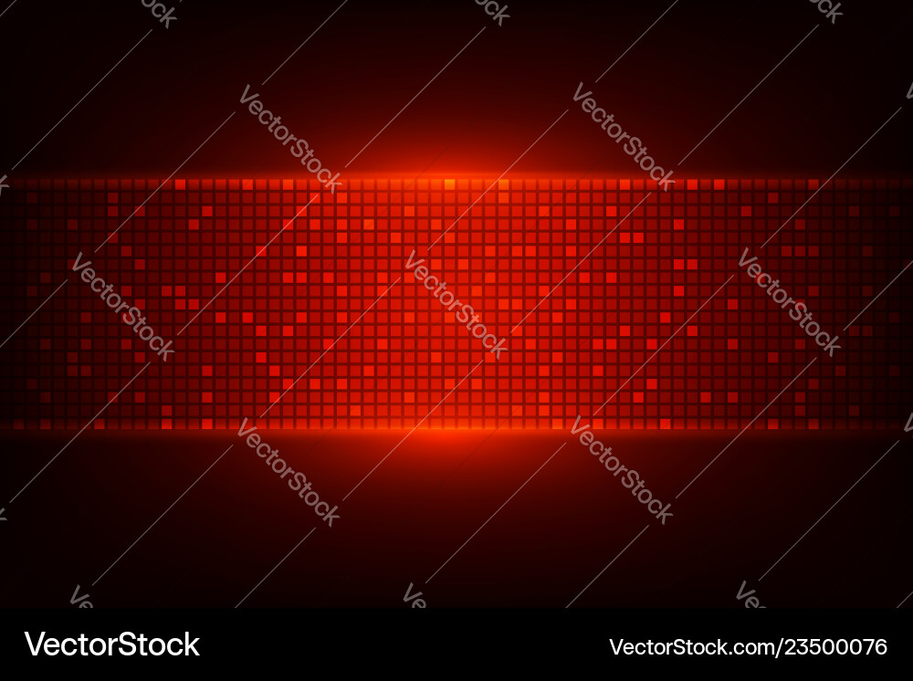 Dark background with red lights Royalty Free Vector Image
