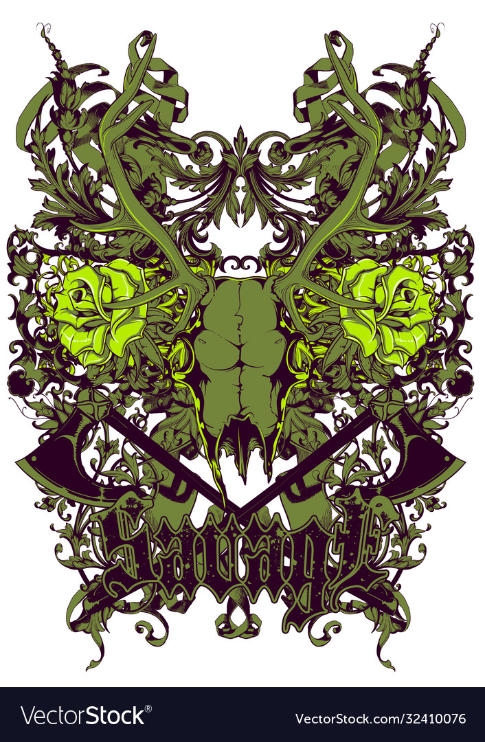 Hunter trophy Royalty Free Vector Image - VectorStock