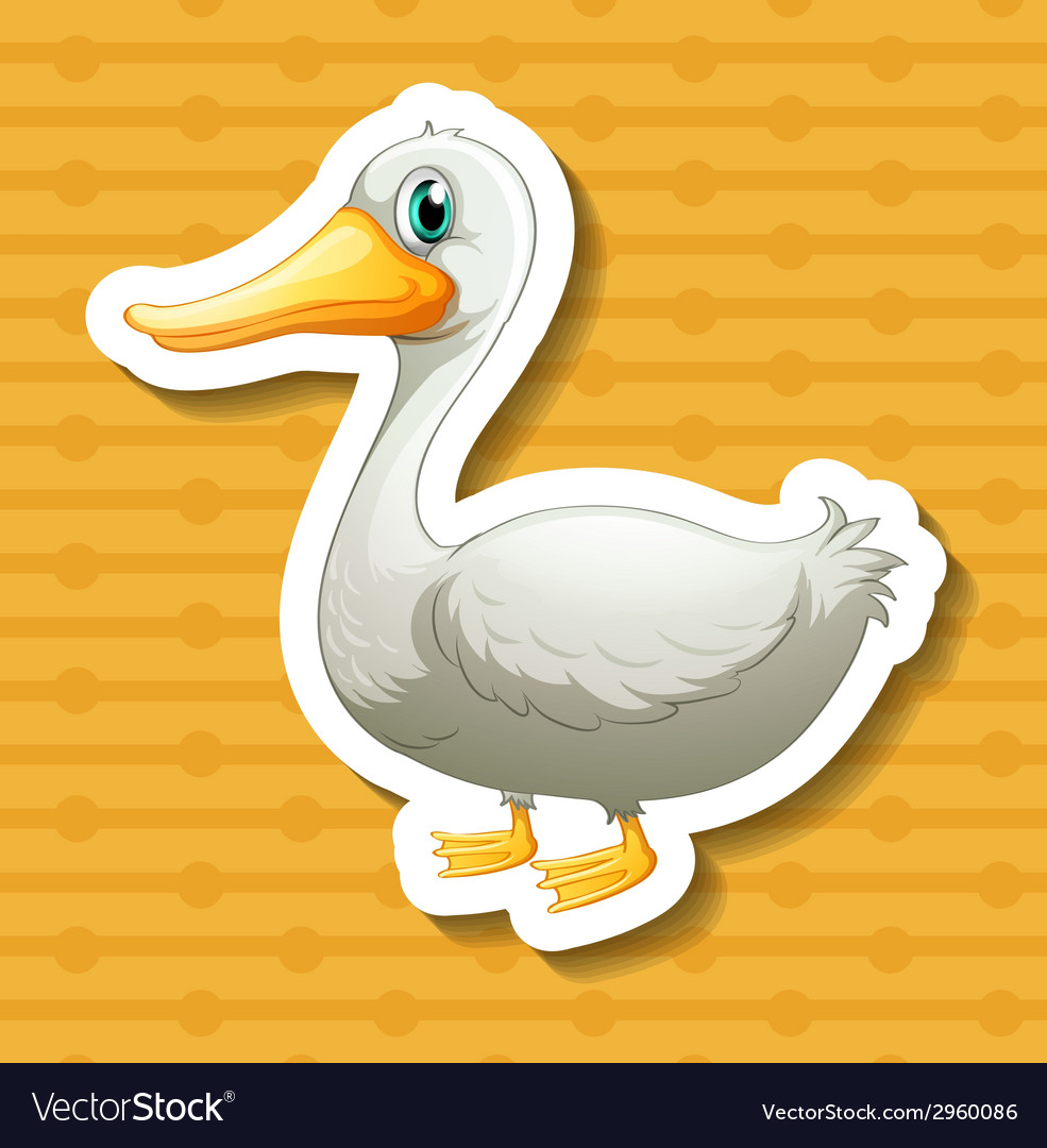 Duck Royalty Free Vector Image - VectorStock