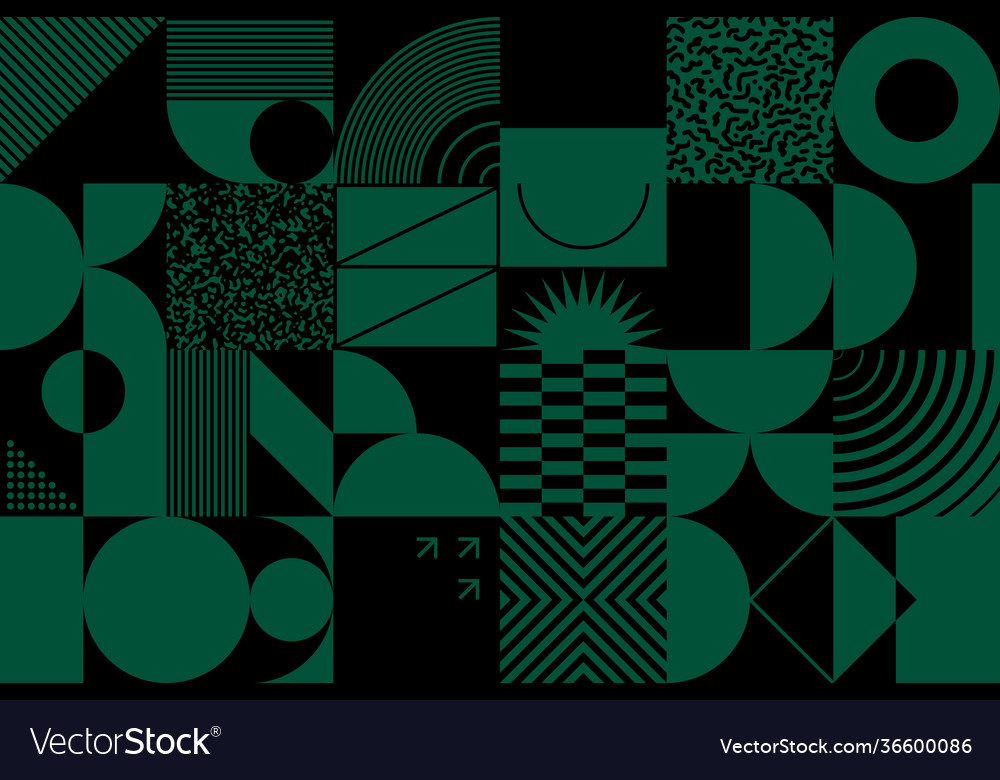 Duotone abstract pattern design Royalty Free Vector Image
