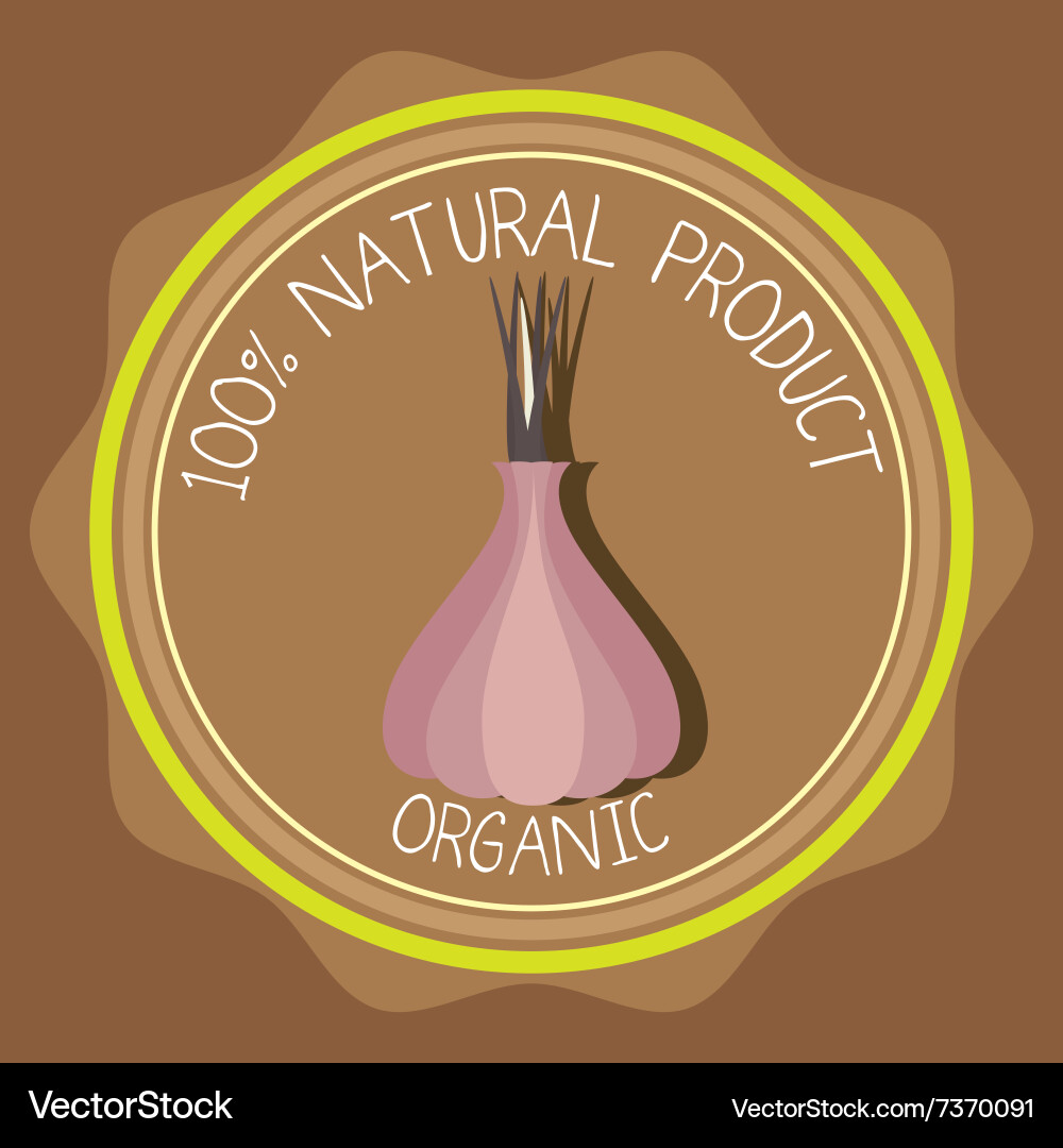 Natural food product Royalty Free Vector Image