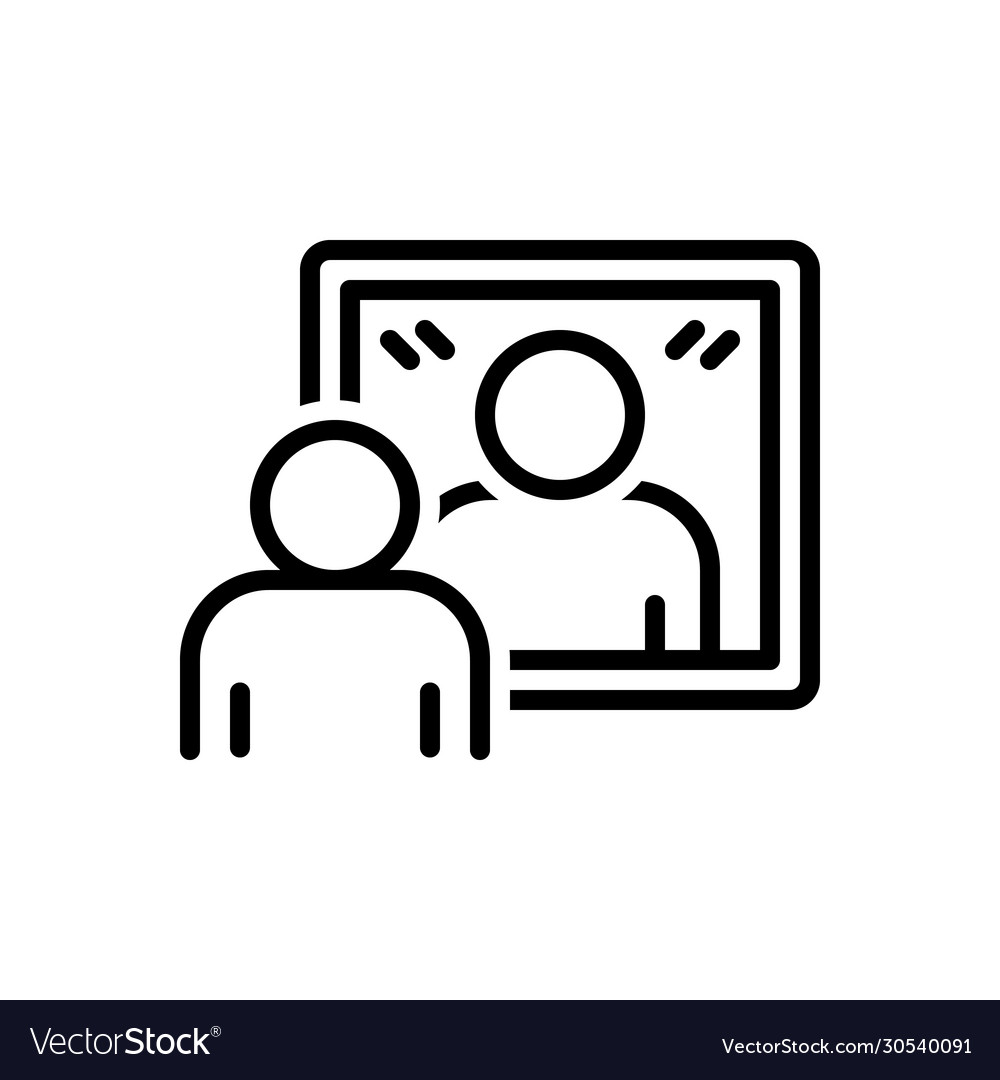 Reflection Royalty Free Vector Image - VectorStock Reflection Royalty Free Vector Image - VectorStock