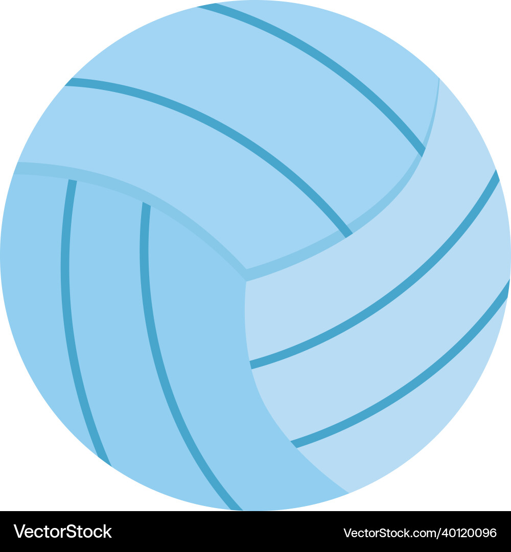 Volleyball sport balloon Royalty Free Vector Image