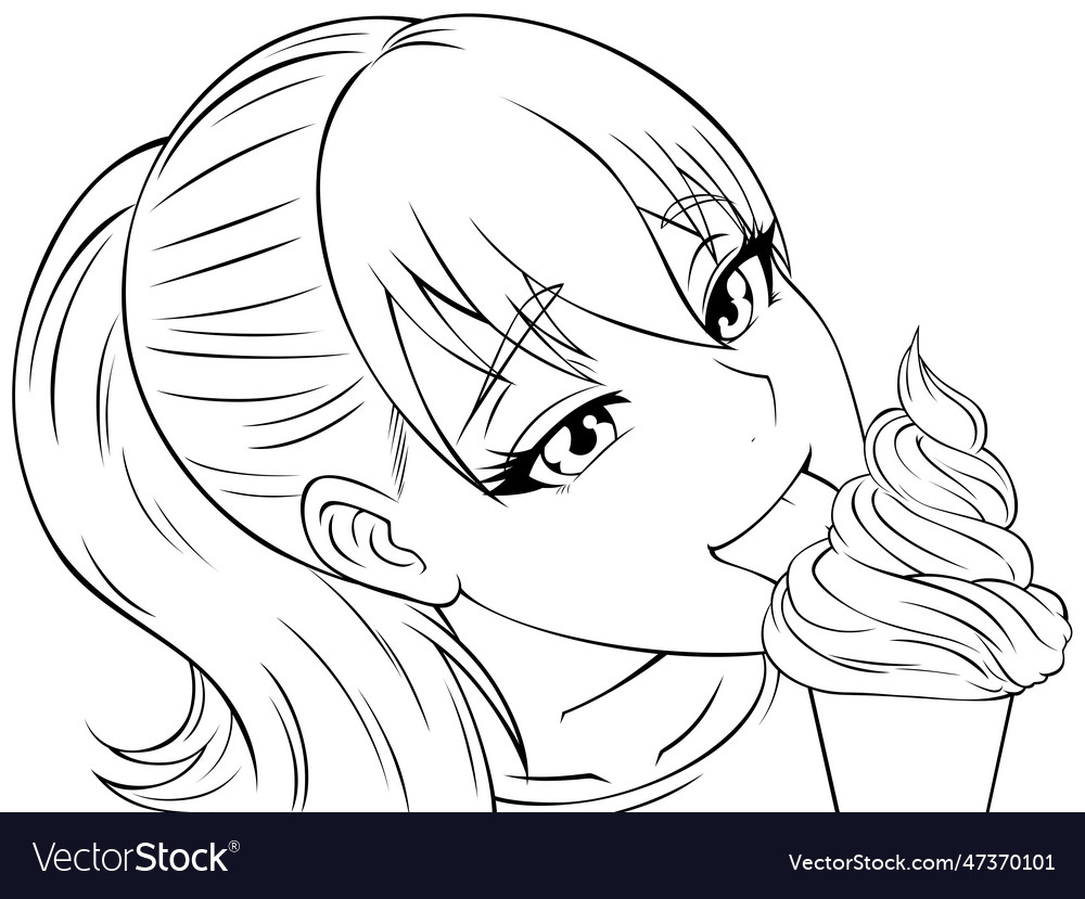 Details 76 Anime Girl Ice Cream Latest Vn