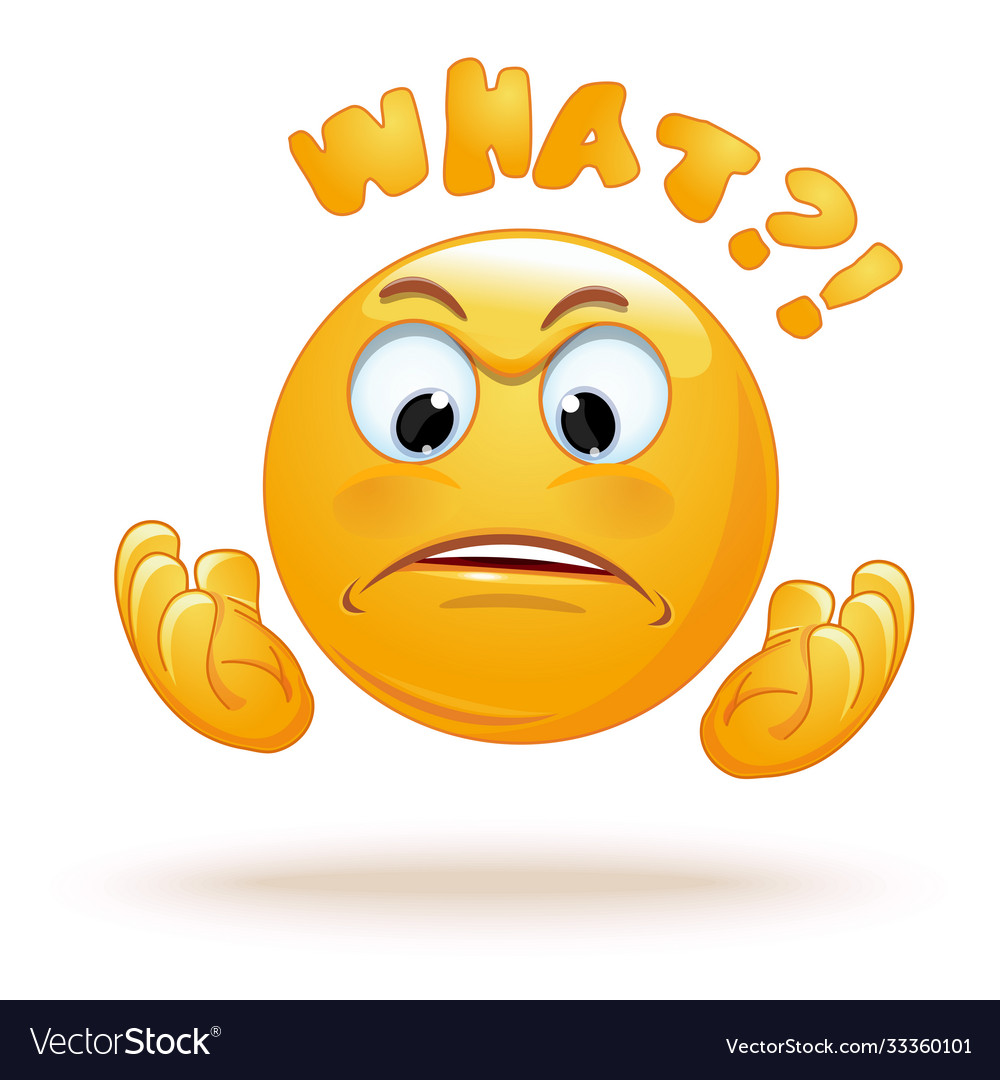 Questioning Look Emoji Image