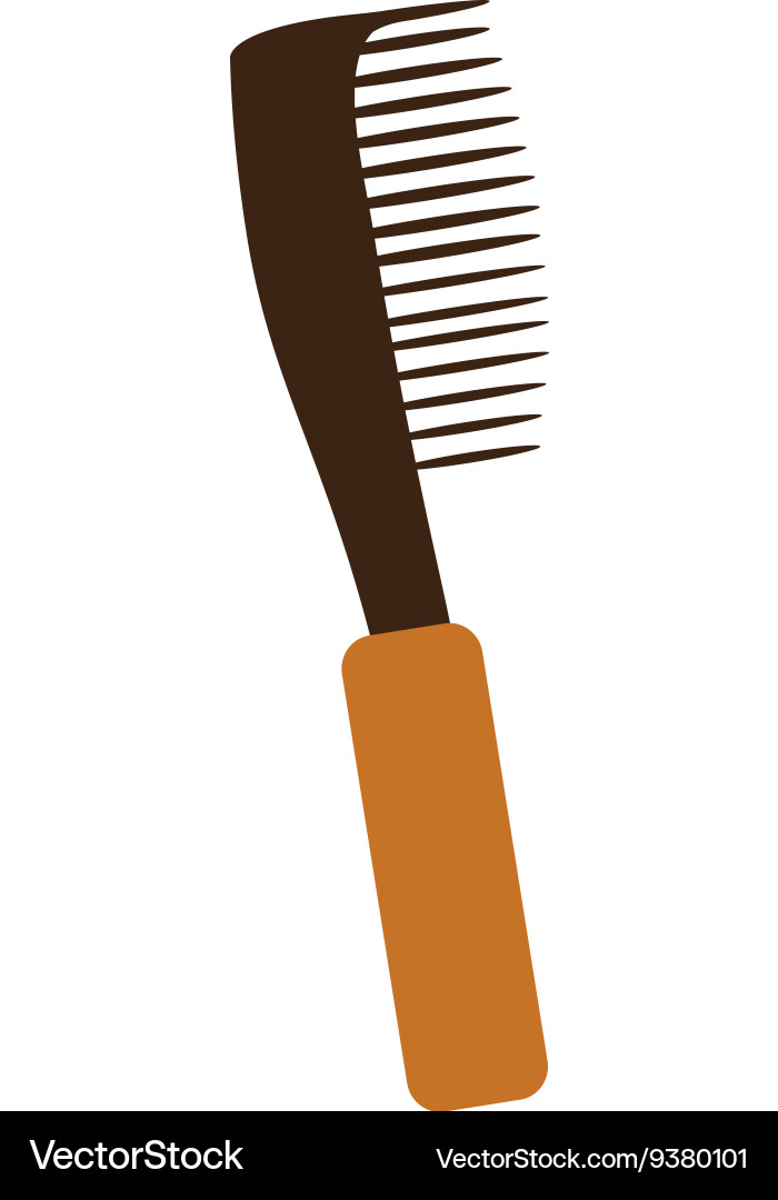 Hair care traditional comp icon graphic Royalty Free Vector