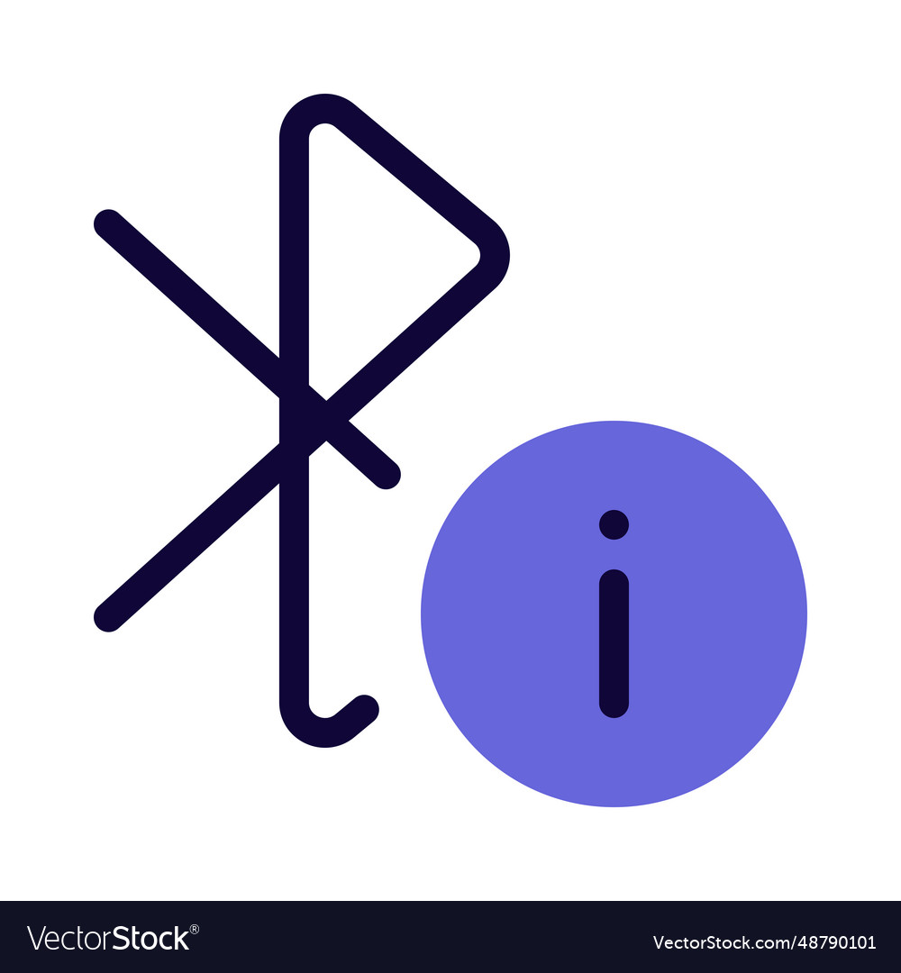 Using bluetooth for transferring details Vector Image