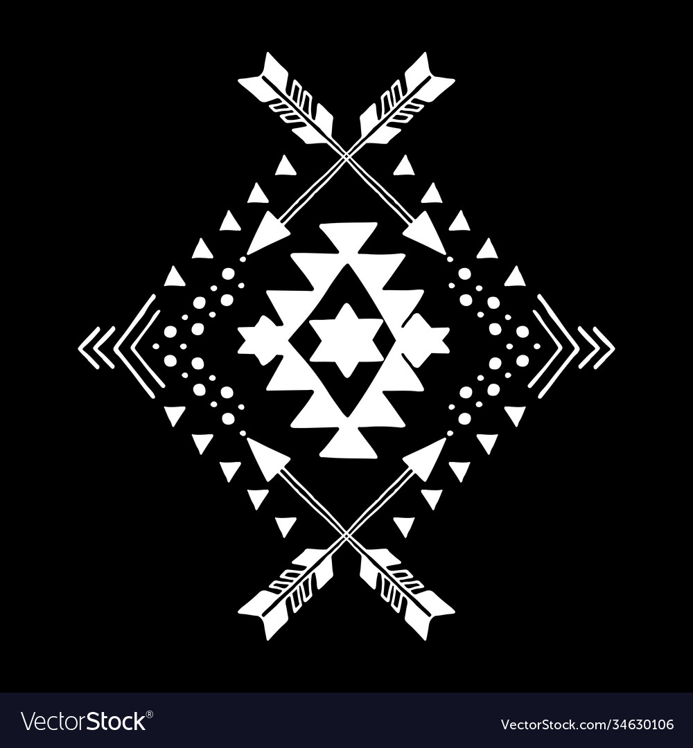 Aztec element Royalty Free Vector Image - VectorStock