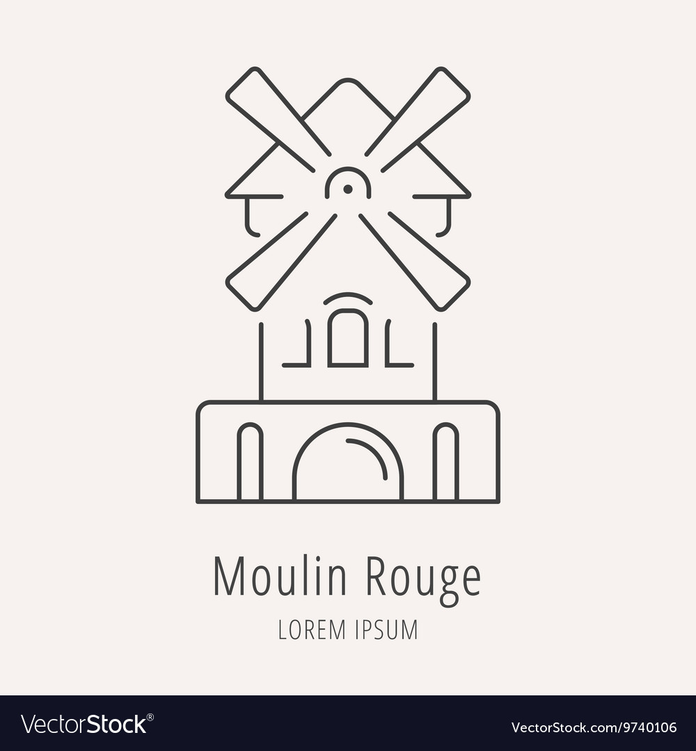 Simple logo template Royalty Free Vector Image