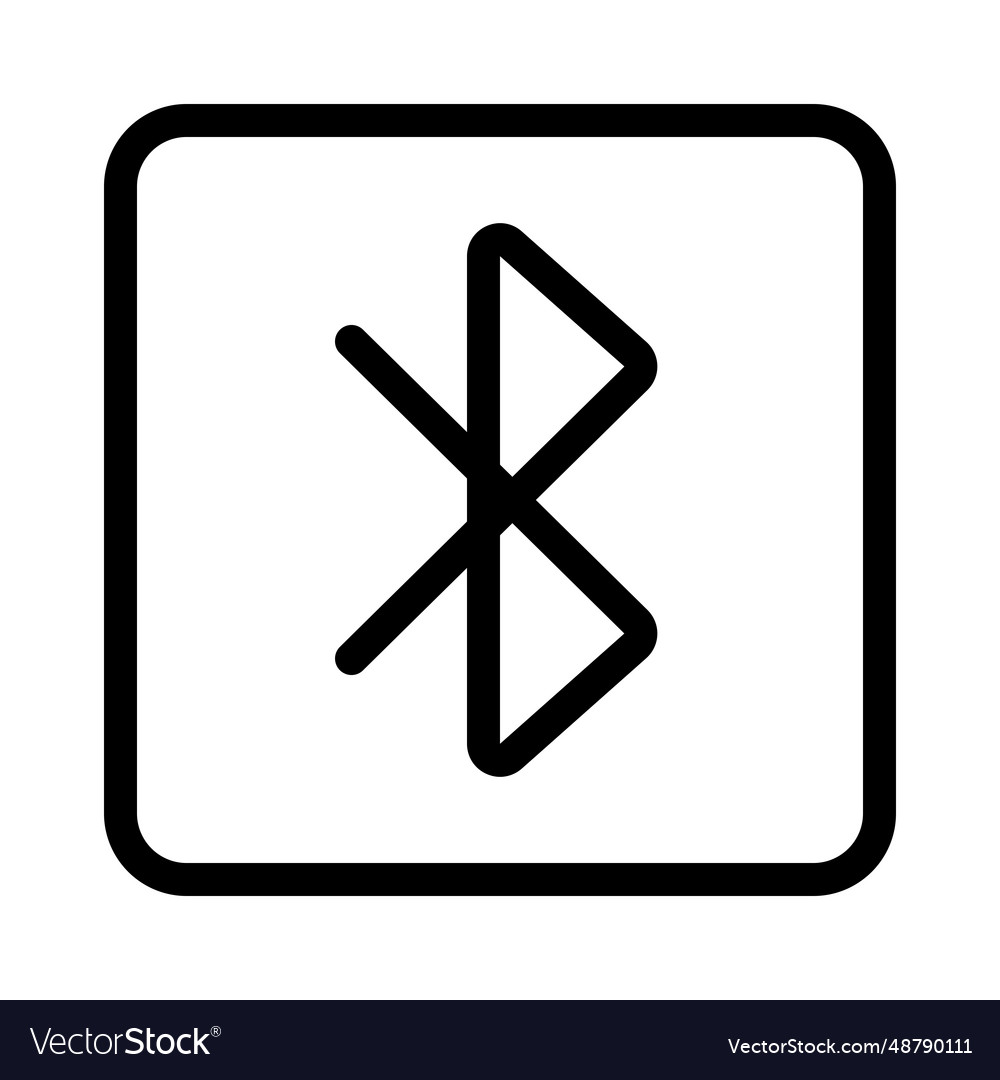 Bluetooth modern technology for data sharing Vector Image