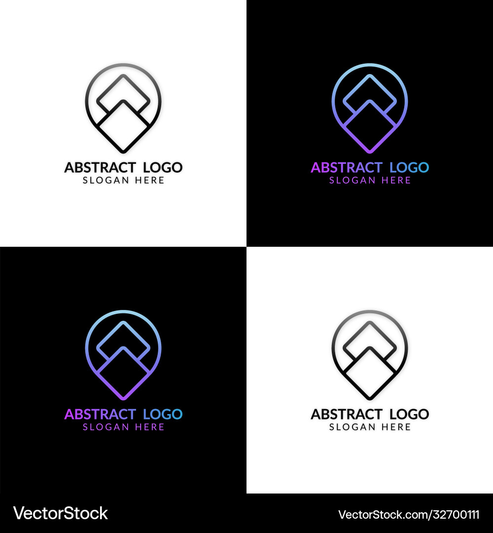 Brand business logo design template eps Royalty Free Vector
